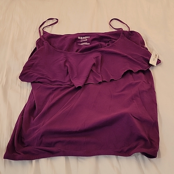 Old Navy | Tops | Plum Colored Tank Top Xxl | Poshmark